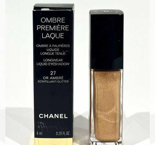 Тени для век жидкие chanel 27 OR ambré