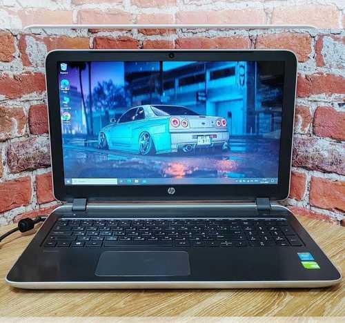 Игровой HP Core i5 4210U/GeF 840M/SSD/15.6"