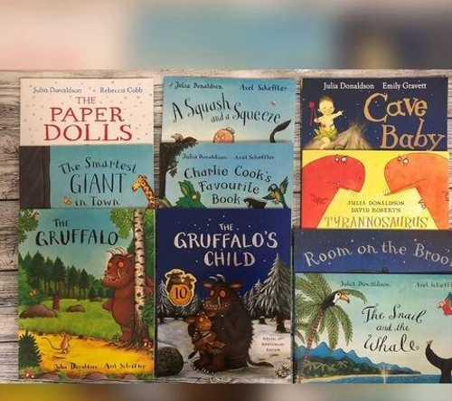 Julia Donaldson Collection, английские книги для д