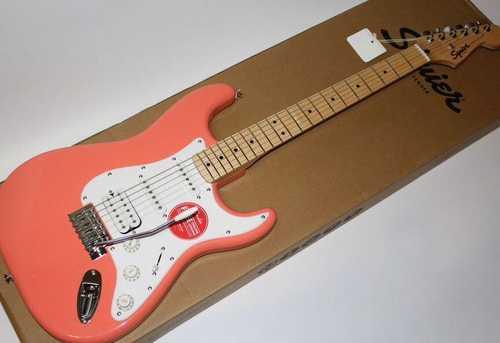Новый Fender Squer Sonic Stratocaster Orange