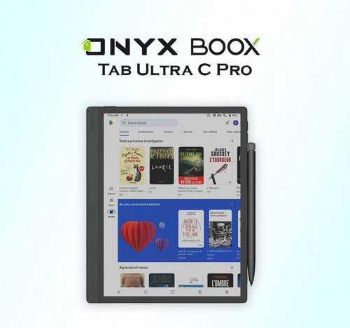 Onyx Boox Tab Ultra C Pro 10.3" с чехлом