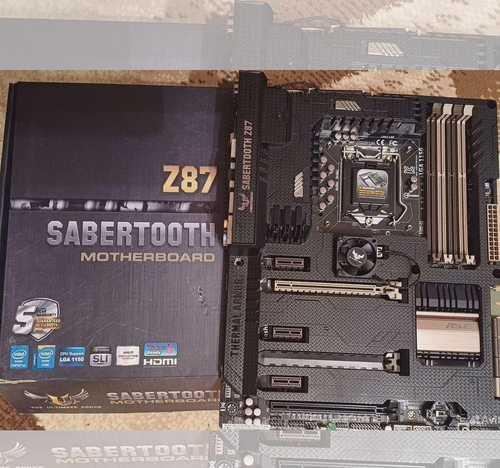 Материнская плата Asus Sabertooth Z87