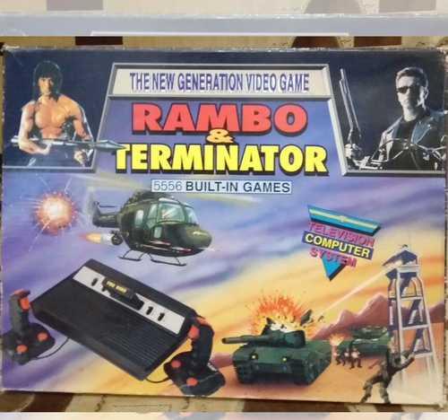 Игровая приставка Rambo & Terminator, клон Atari