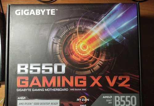 Новая материнская плата Gigabyte B550 Gaming X V2