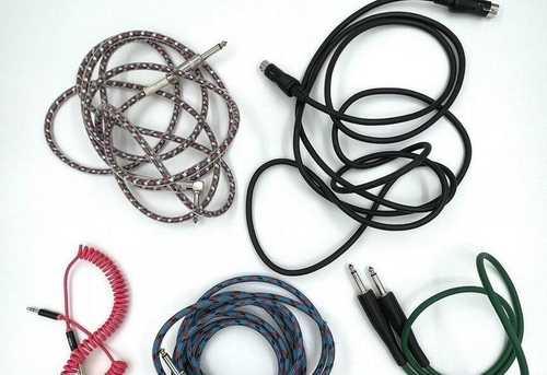 Шнуры кабели провода для электрогитары
