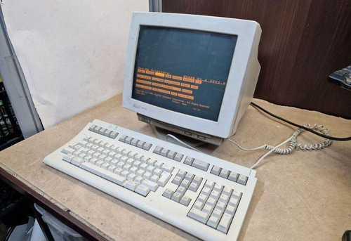 Ретро компьютер Dec VT420-C4 с клавиатурой. 1992 г