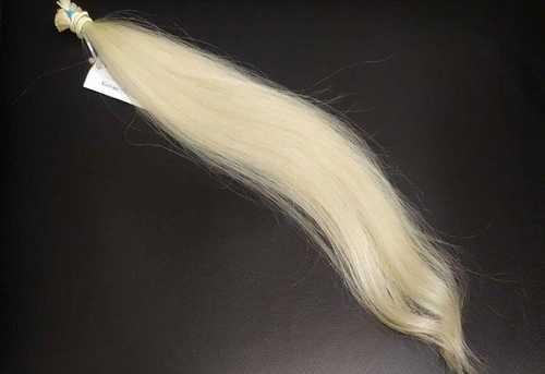 Волосы для наращивания блонд натуральные