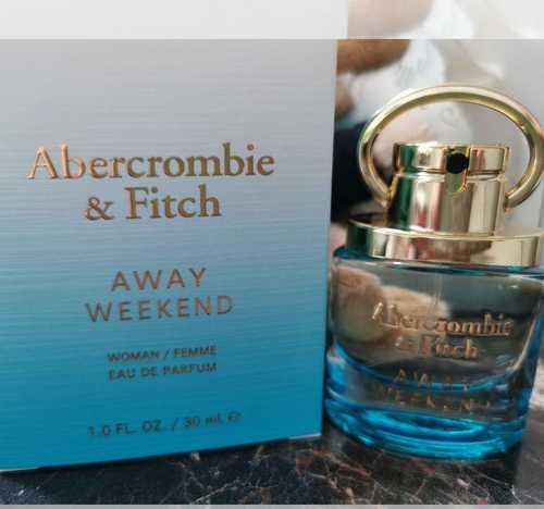 Новинка Abercrombie fitch Away weekend парфюм