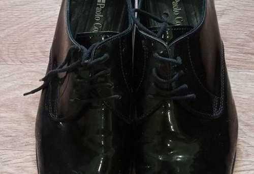 Ботинки мужские кожаные paolo conte