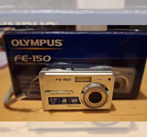 Цифровой фотоаппарат olympus fe-150 рабочий