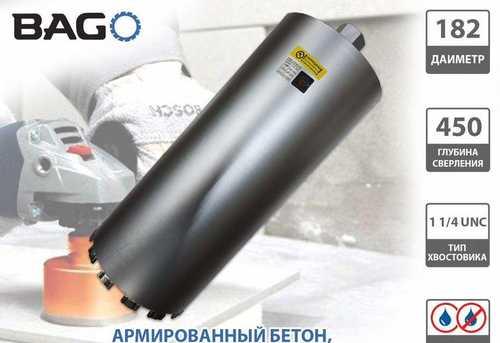 Коронка алмазная 182x450 Hilberg 1 1/4 UNC HD722