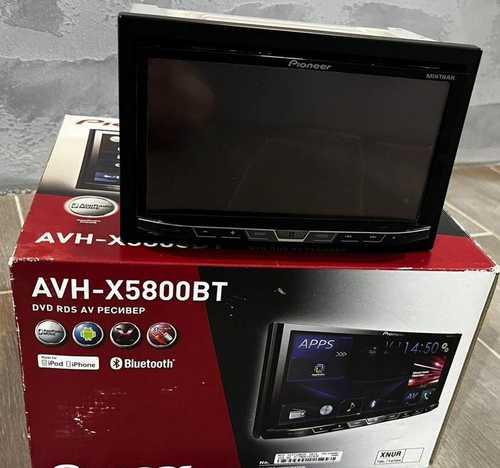 Pioneer AVH-X5800BT 2 DIN Процессор