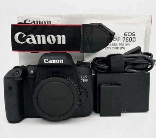 Canon 760D пробег 3731 кадров