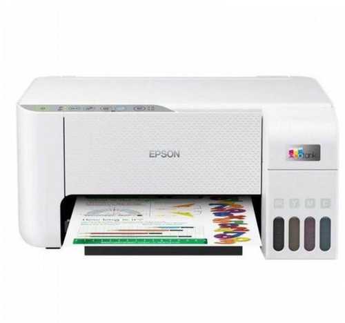 Epson мфу Струйное L3256, белый