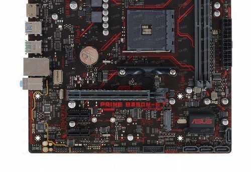 Материнская плата asus prime b350m-e с r5 2600x