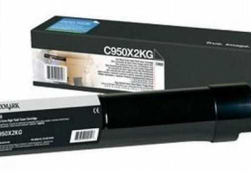 Картридж Lexmark C950X2KG сверхвысокой емкости с ч
