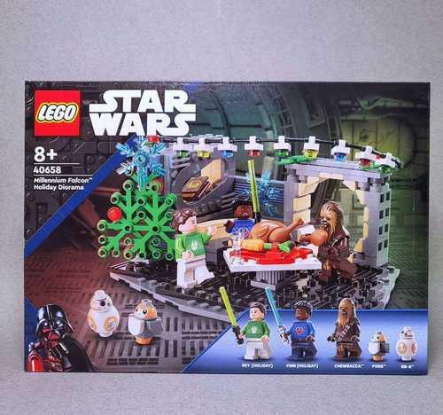 Lego 40658 Star Wars (Праздничная Диарама)