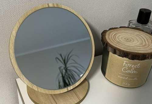 Настольное зеркало в стиле сканди