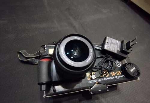 Nikon d3100 kit 18-55 mm