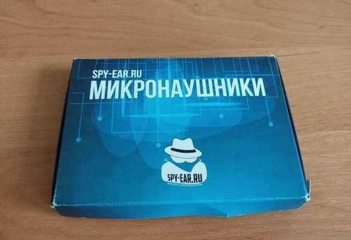 Микронаушник капсульный с микрофоном Spy Ear б/у