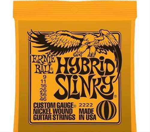 Ernie Ball 2222 струны эл. гитары/9-46/HybrydSlink