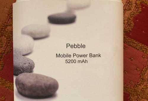 Зарядное устройство mobile power bank Pebble новое