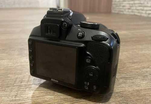 Фотоаппарат Nikon D3400 отличное состояние
