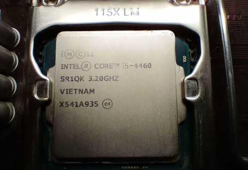 Процессором i5 4460