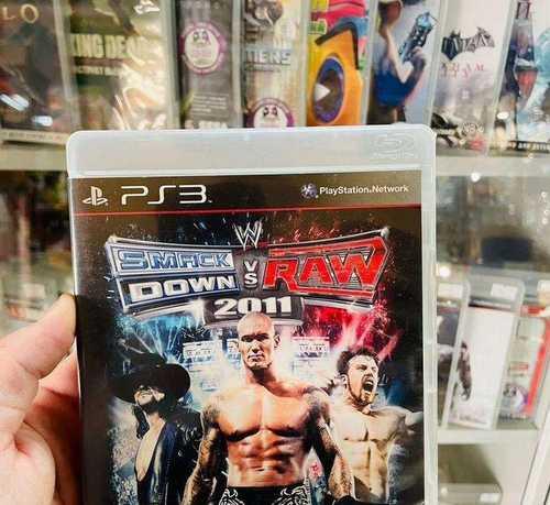 SmackDown vs Raw 2011 два диска мануал PS3