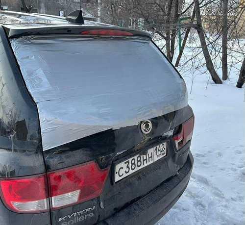 Крышка багажника ssangyong kyron