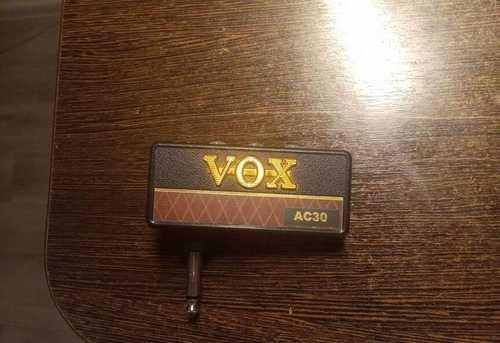 Усилитель для наушников Vox amplug 2 ac30