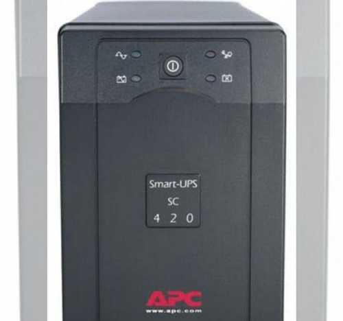 Ибп apc SMART ups sc 420