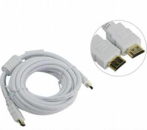 Aopen Кабель hdmi 19M/M ver 2.0, 5М, 2 фильтра, бе