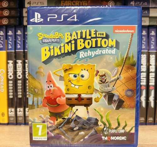 Spongebob squarepants battle for bikini bottom ps4