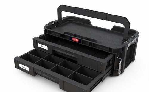 Ящик для инструмента keter Stack n roll 2 drawers