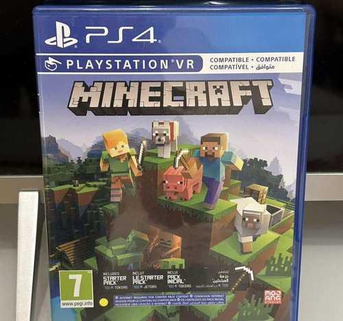 Minecraft ps4 диск