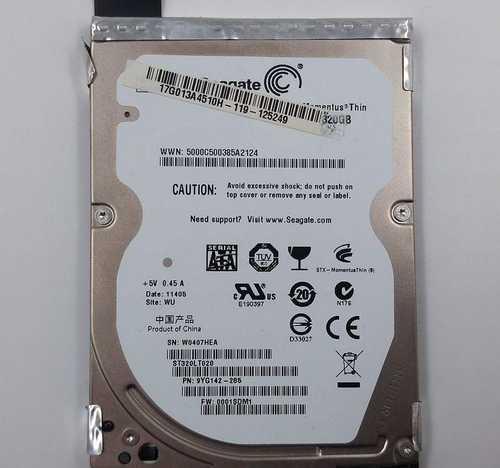 Жесткий диск для ноутбука 320Gb Seagate