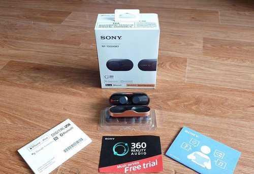 Беспроводные наушники sony wf 1000xm3