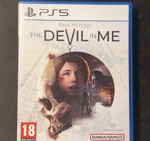 Диск с игрой The Devil in Me PS5