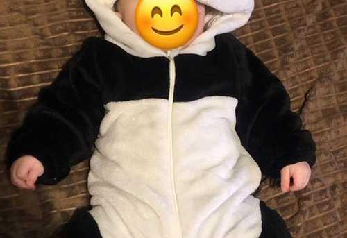 Кингуруми панда детский костюм
