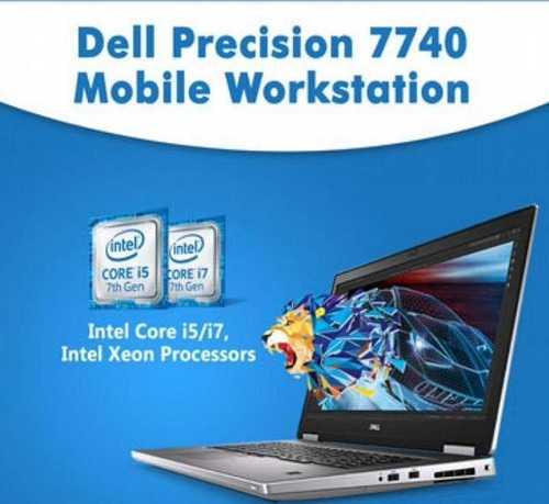 Dell Precision 7740 / FHD / i9 / RTX3000 / 32gb