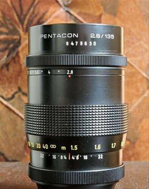 Объектив Pentacon 135mm f/2.8 M42