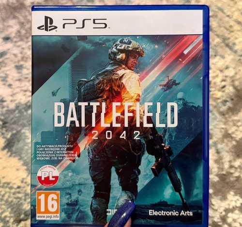 Диск Battlefield 2042 PS5