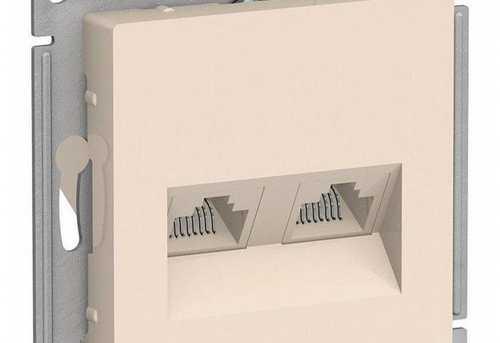 Розетка компьютерная Schneider atlas design RJ45