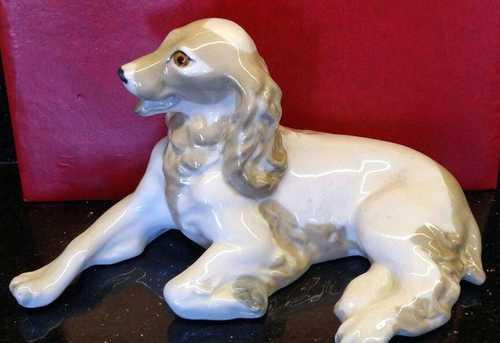 Большая статуэтка ".собака." фаянс, артель. 1960-е