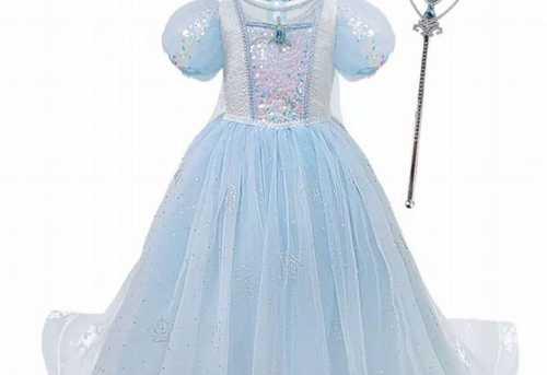 Платье пышное принцессы Эльзы