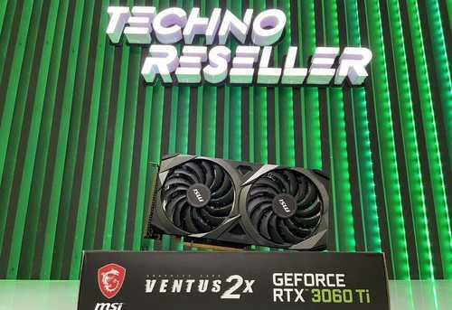 Видеокарта MSI RTX 3060Ti Ventus 2X 8gb