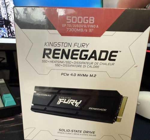 Ssd m2 nvme 500gb Kingston Fury Renegade