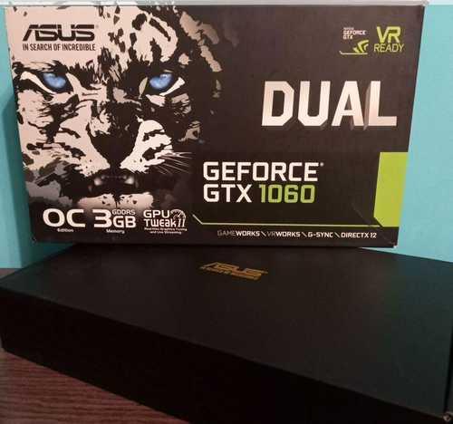 Видеокарта GTX 1060 asus