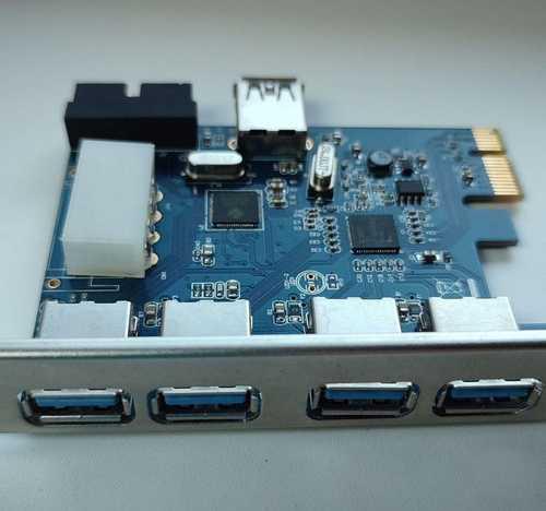Новая Pcie-USB 3.0 4-портовая карта расширения
